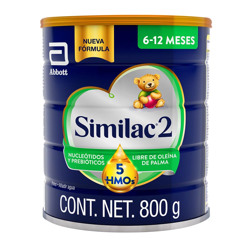 Similac Etapa 2-800g, Fórmula Especializada para Bebés, Con 5 HMOs ...