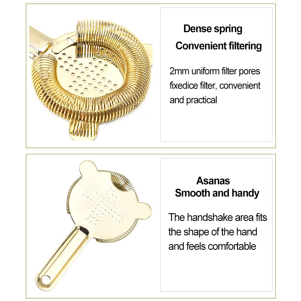 Snapklik.com : Heavy Duty Spring Bar Tool Strainer, Stainless Steel ...