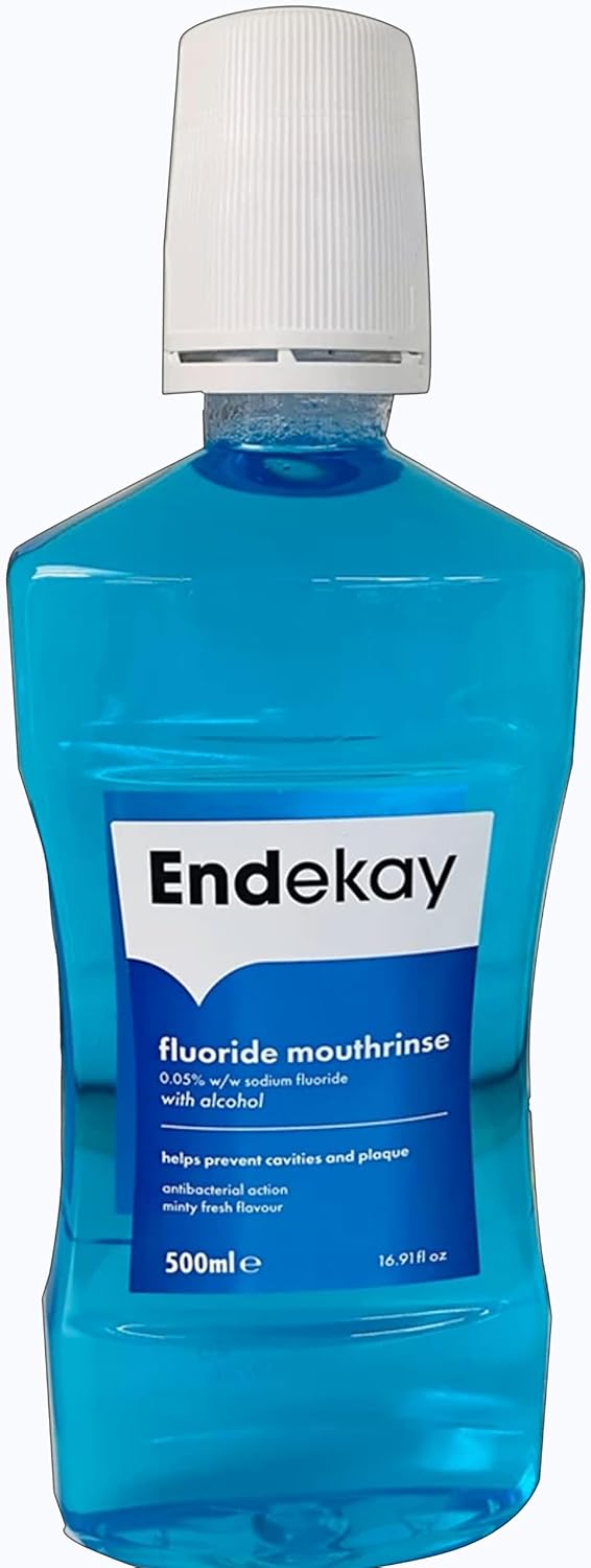 ENDEKAY FLOURIDE Mouth Rinse Daily, 500ML (Pack of 3) : Amazon.co.uk ...