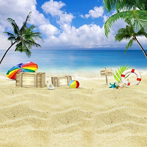 Kids Beach Party Background