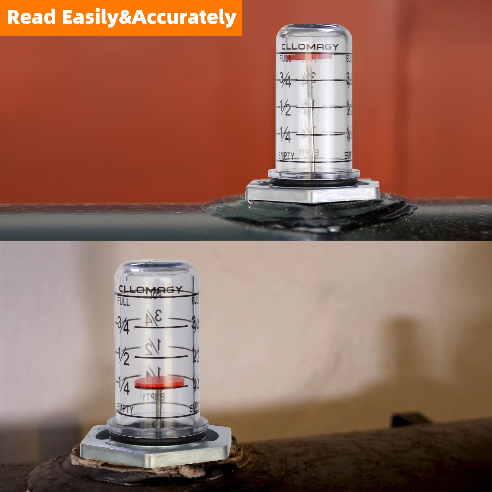 Reservoir Essence Oil Tank Gauge Fuel Oil Tank Level Gauge,Float Level ...