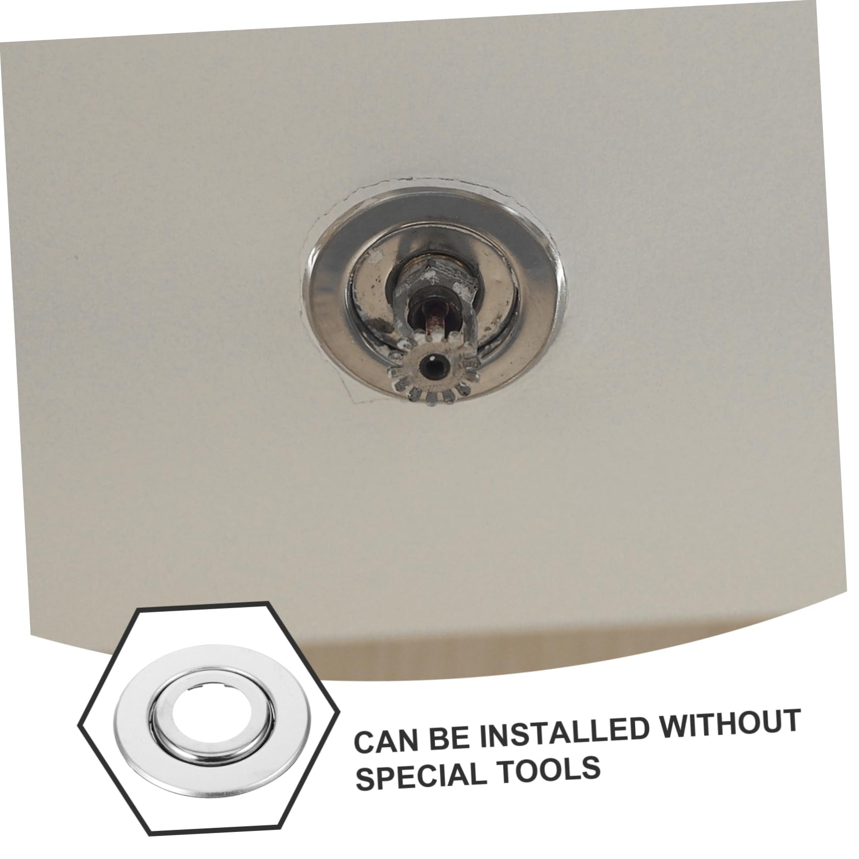 Fire Sprinkler Head Shields Raindrops 20pcs Fire Sprinkler Head Shield