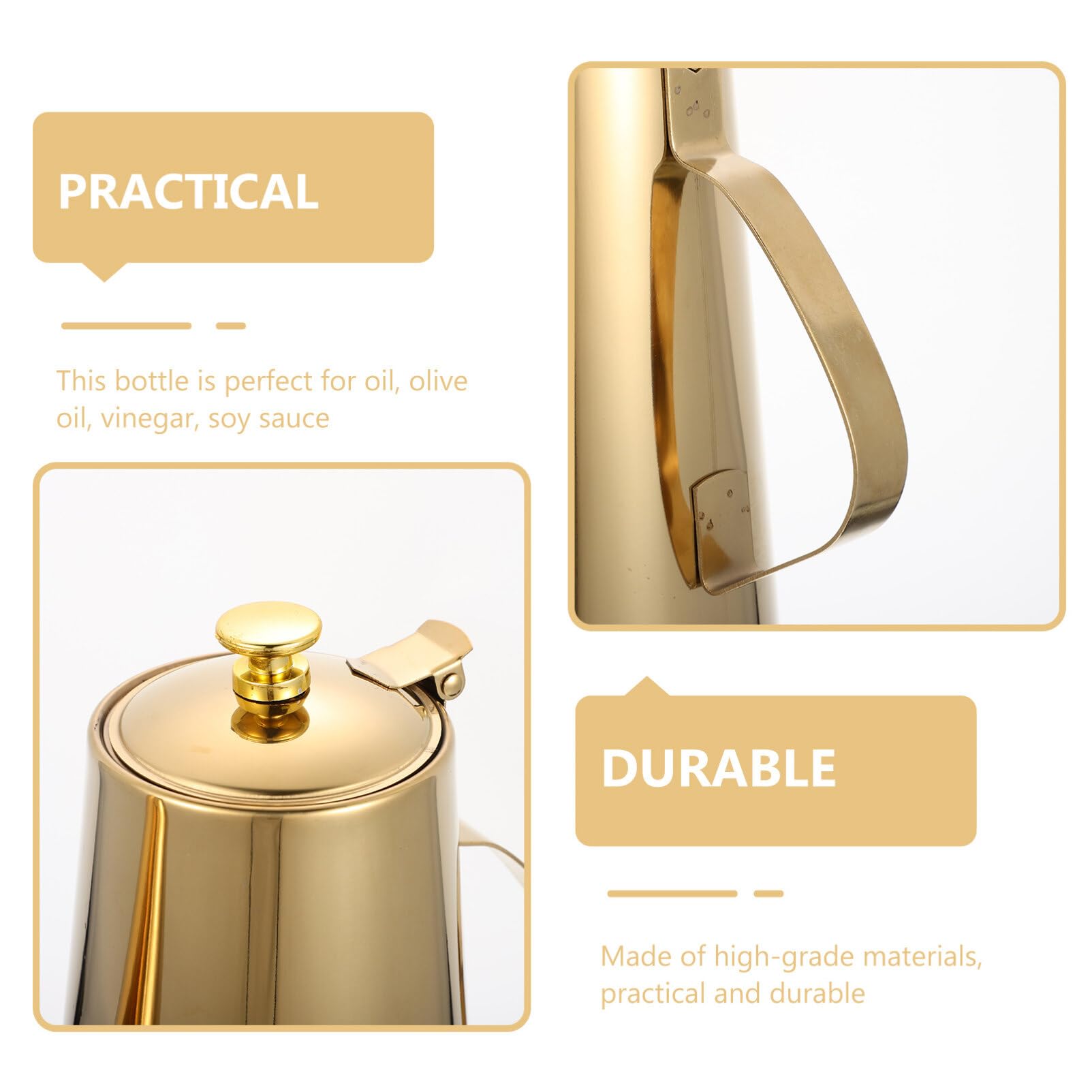 BESTonZON Stainless Water Jug Bacon Olives Vending Machine Large Oil ...