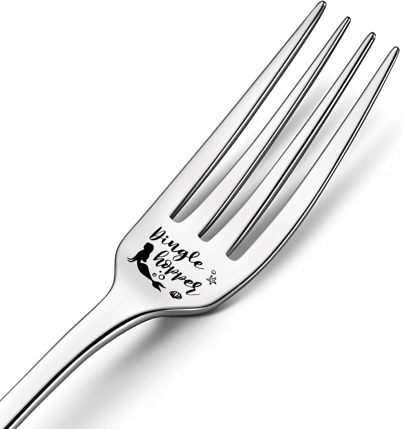 Amazon.com: MeiFuJuW What the Fork Engraved Stainless Steel Dinner Fork ...