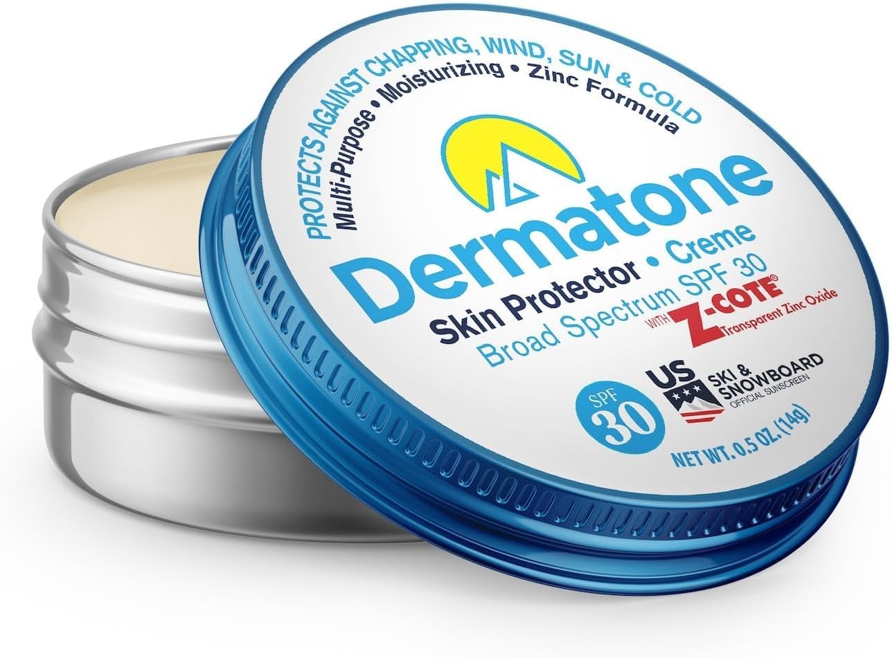 Amazon.com: Dermatone Skin Protector Balm | Sun, Wind, Cold, Chapping ...