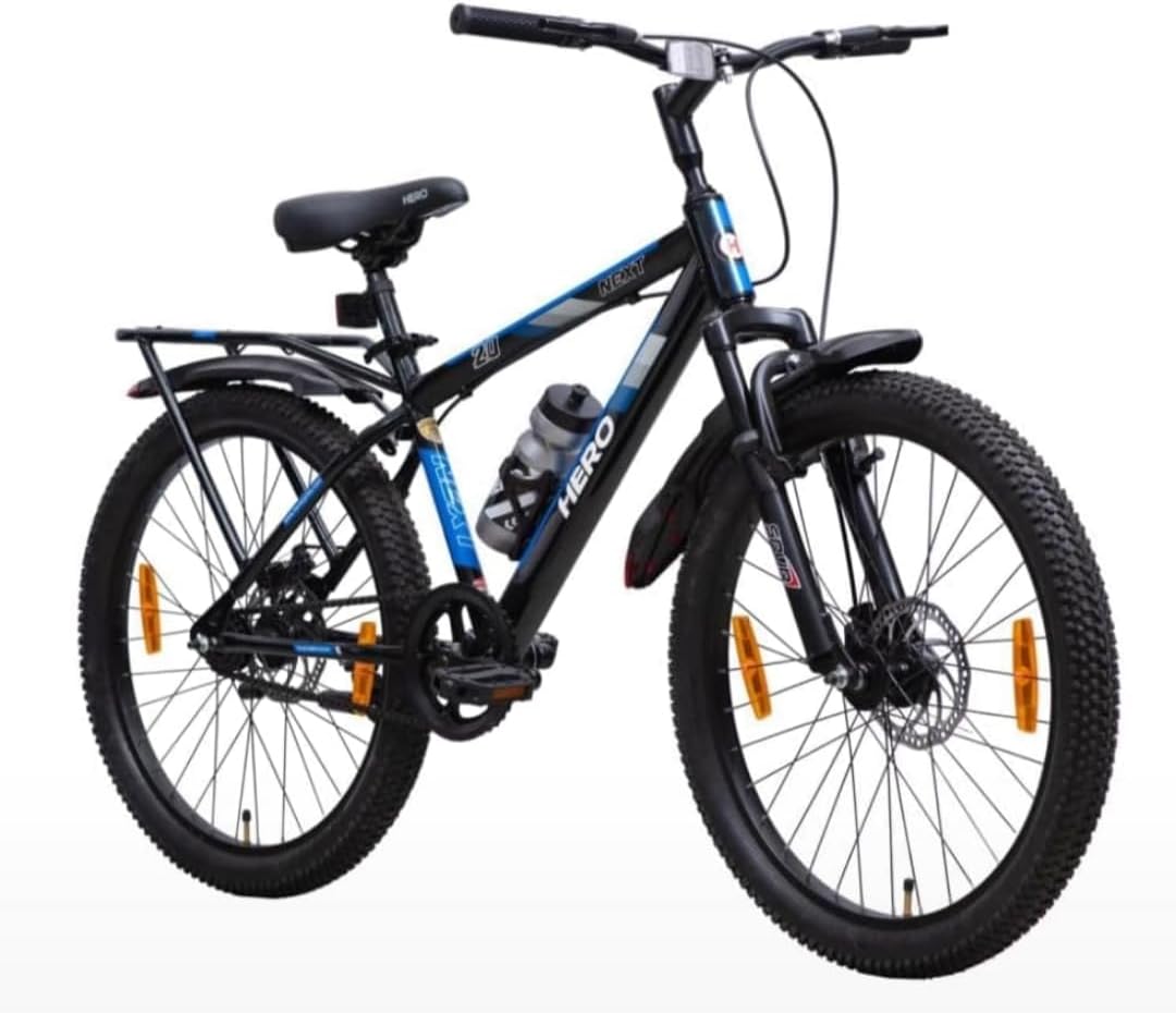 Buy Hero Next Mountain Bike with Integrated Carrier | Dual Disc Brakes ...
