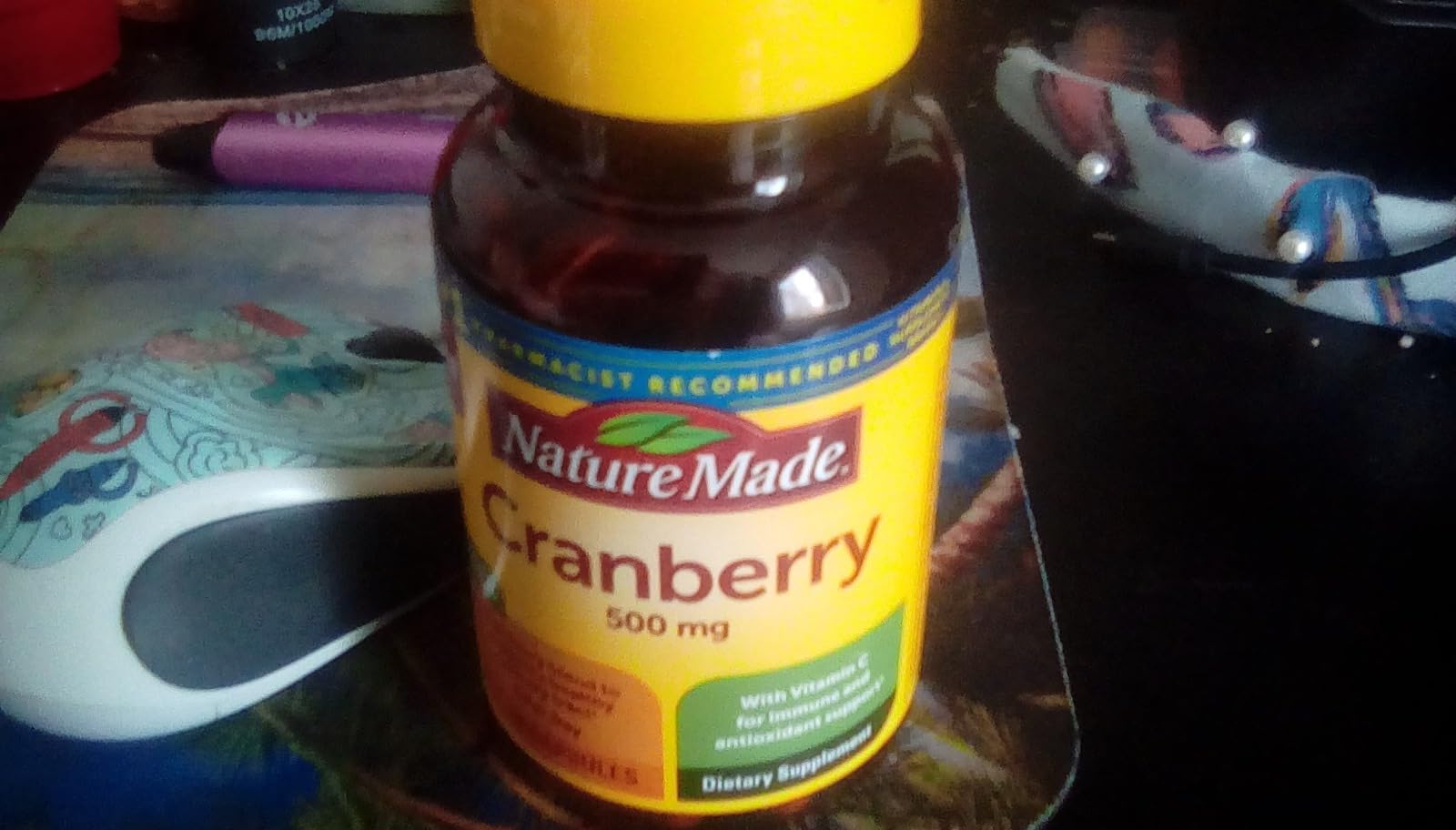 Amazon.com: Nature Made Cranberry Supplement 500mg with Vitamin C for ...