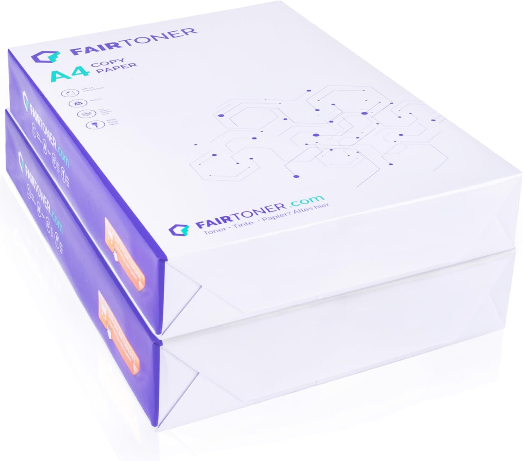 inapa Drucker-/Kopierpapier tecno Speed: 80 g/m², A4, weiß, 500 Blatt ...