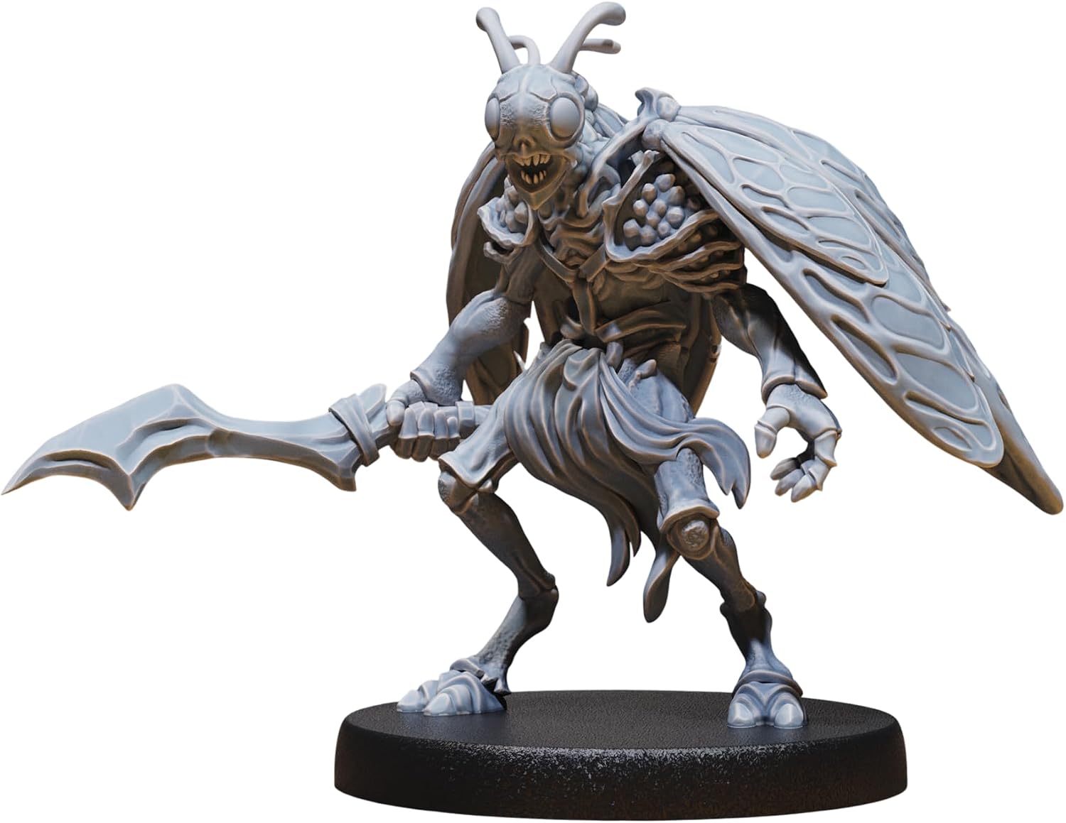 Amazon.com: Unpainted DND Insect Folk Warrior Miniature Figurine ...