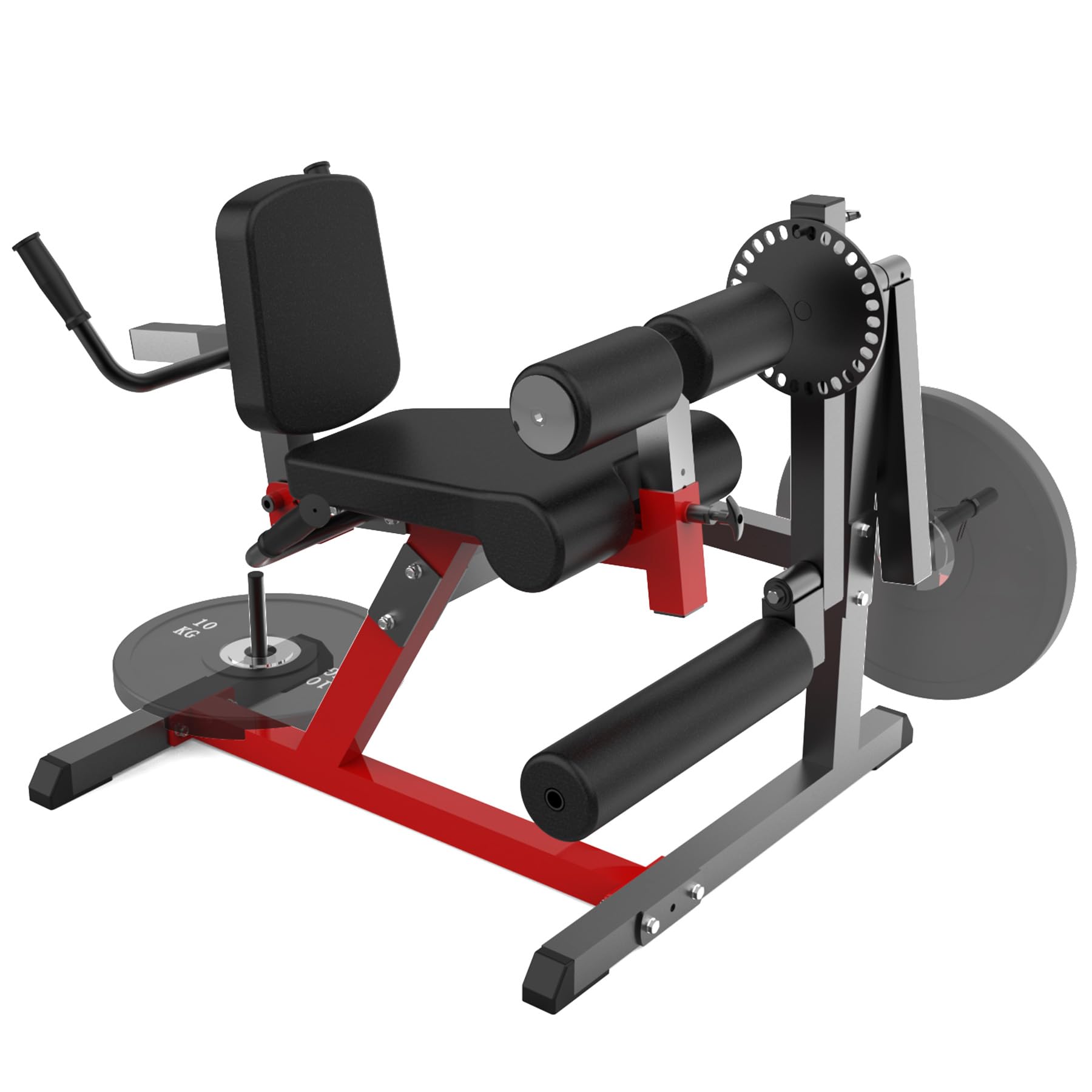 Buy 4-in-1 Leg Extension and Curl Machine, Adjustable Leg Press Machine ...