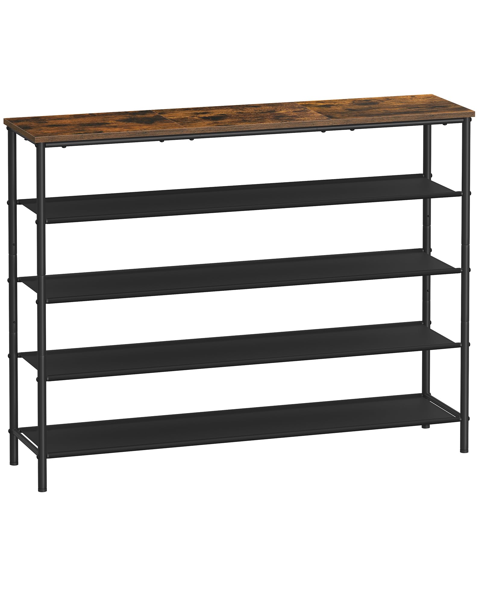 Amazon.com: VASAGLE Shoe Rack, 5 Tier Shoe Storage Rack for 20-24 Pairs ...