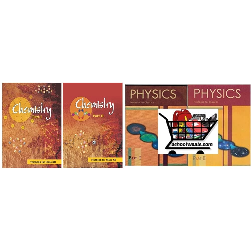 NCERT Chemistry Textbook for Class 12 - Part 1 & 2 - 12085 & 12086 (Set ...