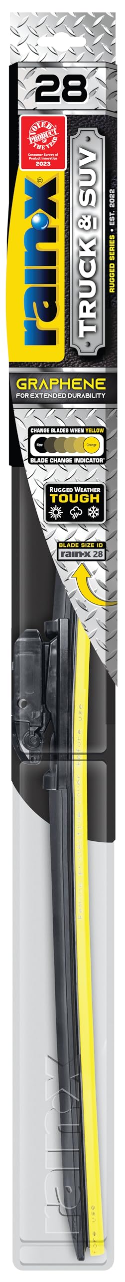 Amazon.com: Rain-X 870128 Truck & SUV Rugged Series Premium Wiper ...