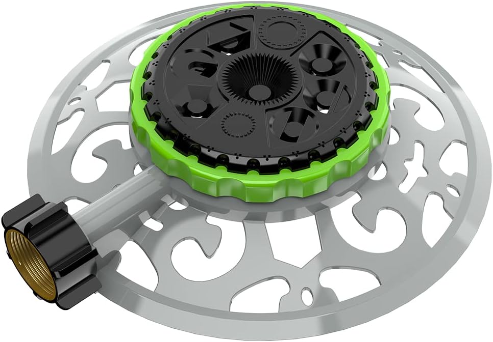 Amazon.com : VLAY Adjustable Heavy Duty Metal Sprinkler, 8 Mode Fixed ...