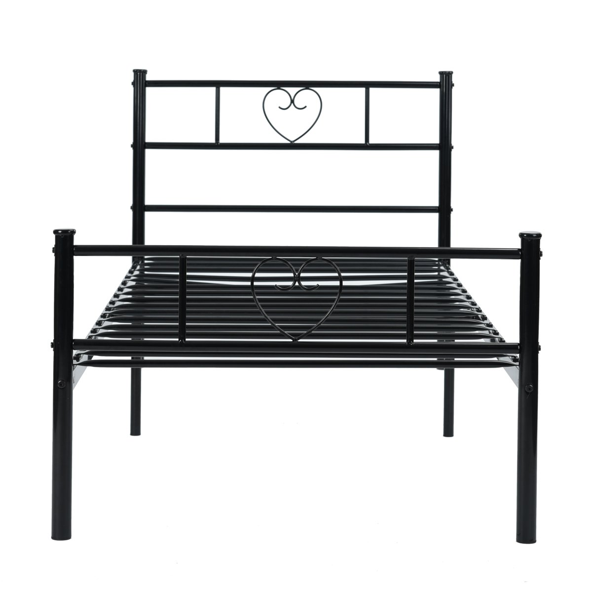 Buy EGGREE Single Bed Solid 3Ft Metal Beds Frame Heart Shaped With buy-eggree-single-bed-solid-3ft-metal-beds-frame-heart-shaped-with