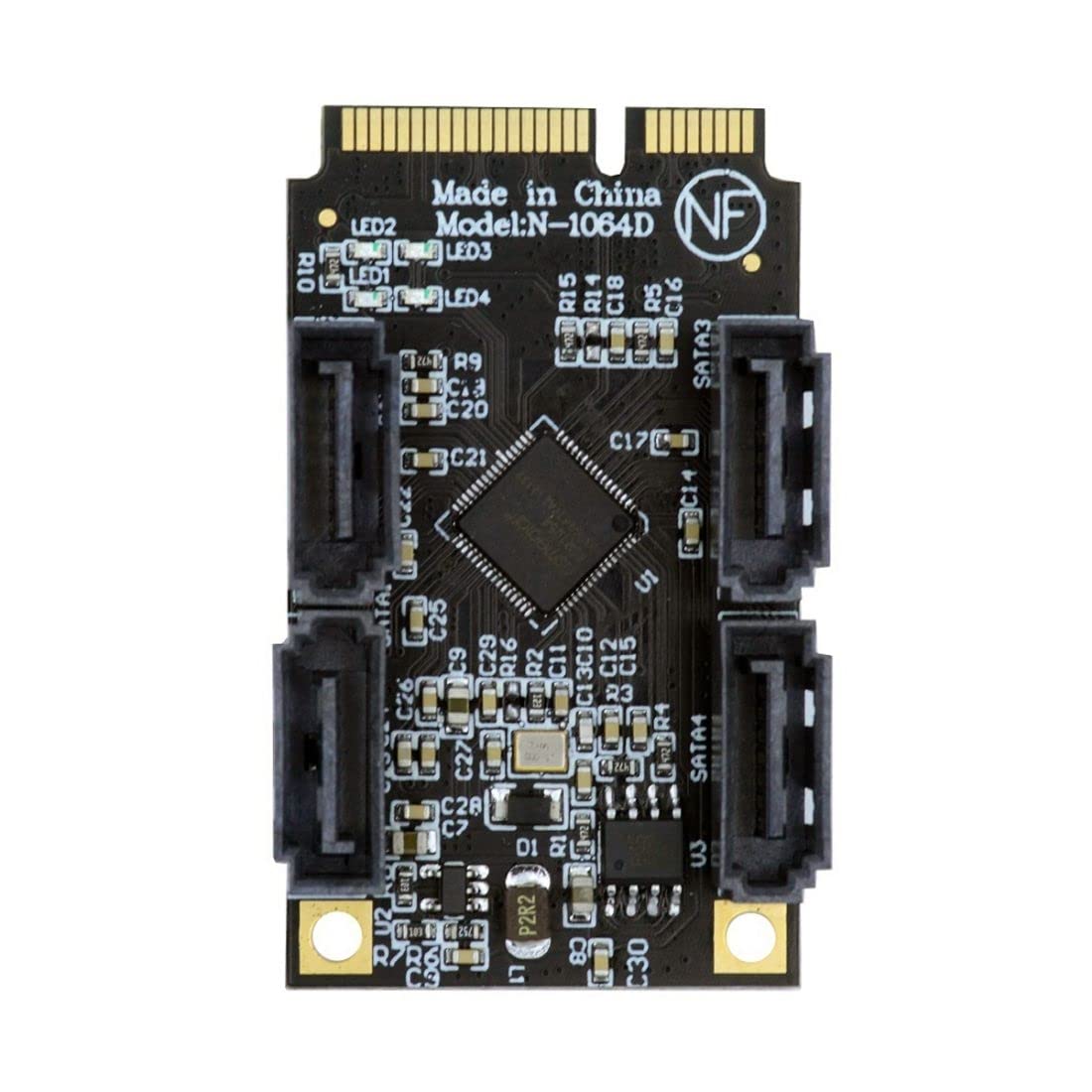 Amazon.com: Chenyang 4 SATA 3.0 7Pin to Mini PCI-E PCI Express 52Pin ...
