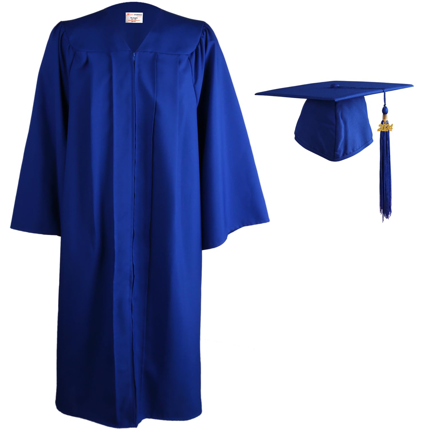 Snapklik.com : OSBO GradSeason Matte Graduation Gown Cap Tassel Set ...