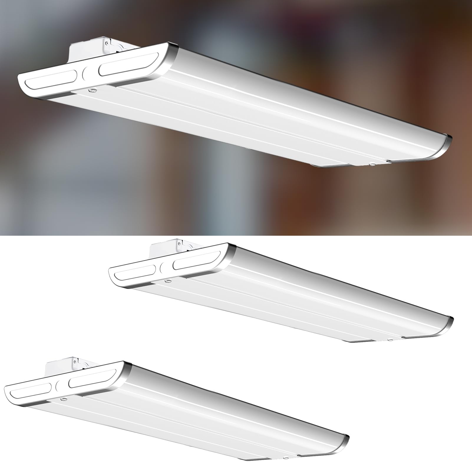 Lightdot 4FT LED High Bay Shop Lights, 100-277V 【Driver Equipped, 5 ...