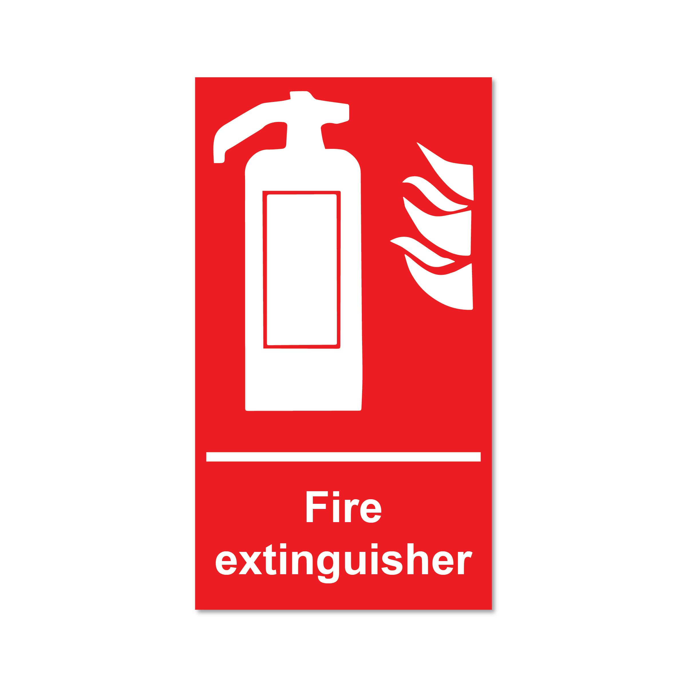 Buy SIGN EVER™ FIre Extinguisher Safety Sign Board Combo For Office ...