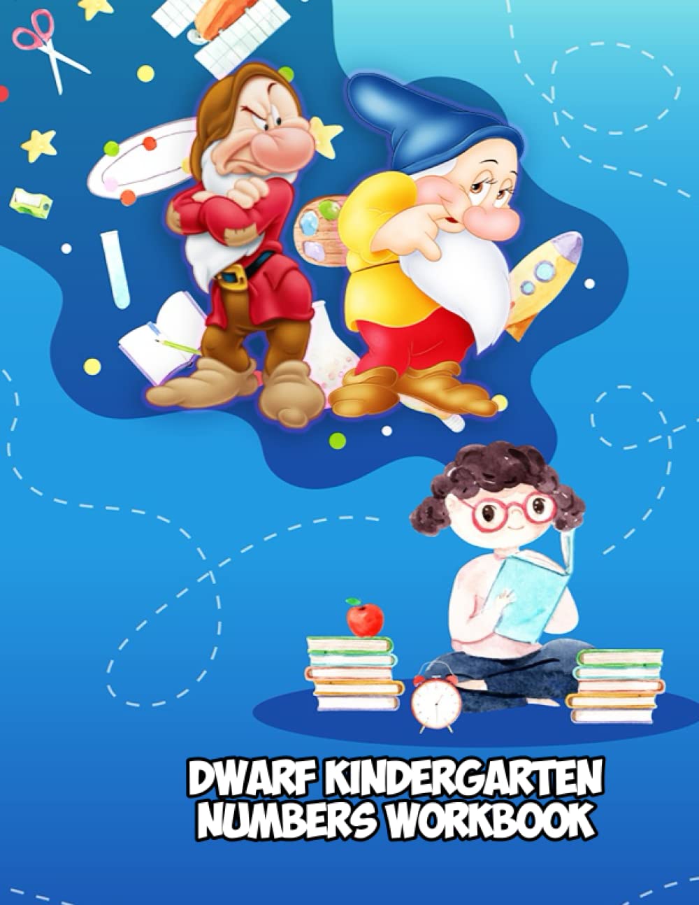 Buy Dwarf kindergarten numbers workbook: Dwarf kindergarten numbers ...