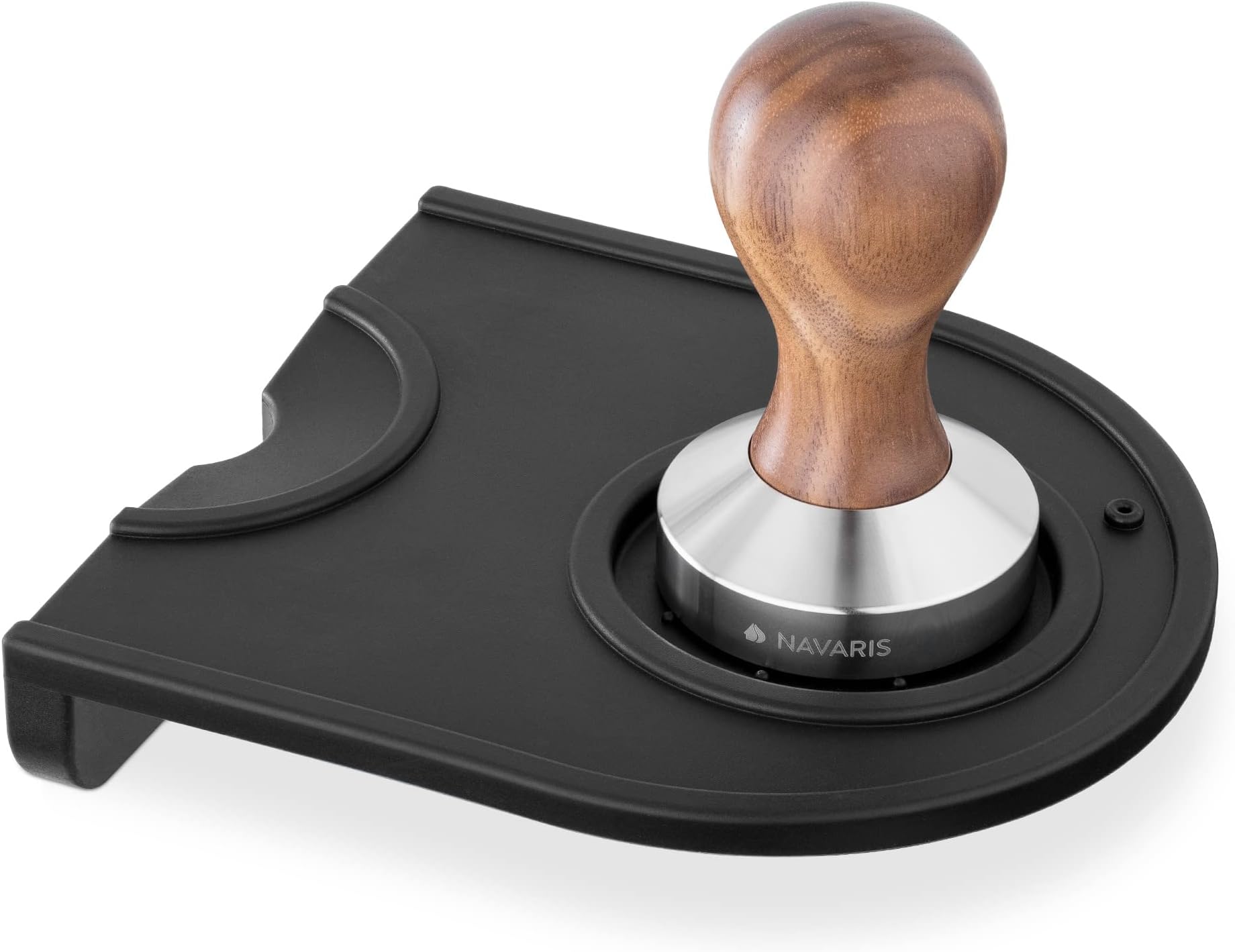 Amazon.com: Navaris Coffee Tamper and Mat Set - Stainless Steel ...
