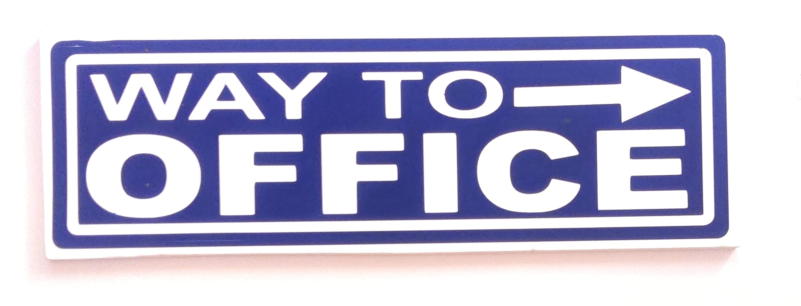 Office Sign This Way Personalised Sign The Trails Shop