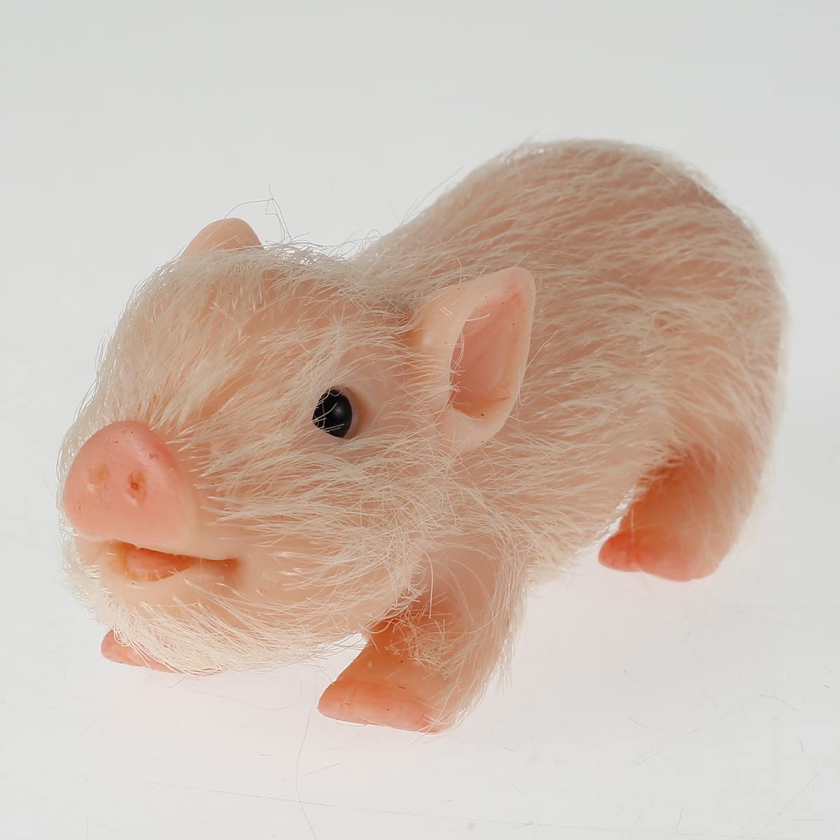 Buy Eummy Pig Best Gift-5 Inch Mini Realistic Silicone Piglet White ...