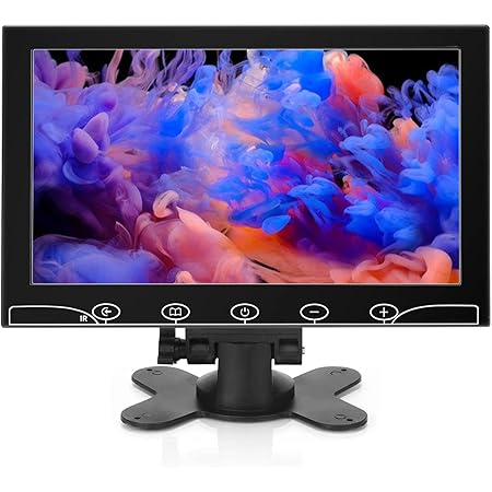 Amazon.com: KALESMART 10.1 inch Small Computer Monitor HD 1024x600 with ...
