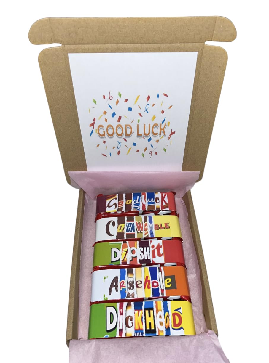 Good luck rude chocolate wafer gift box : Amazon.co.uk: Grocery