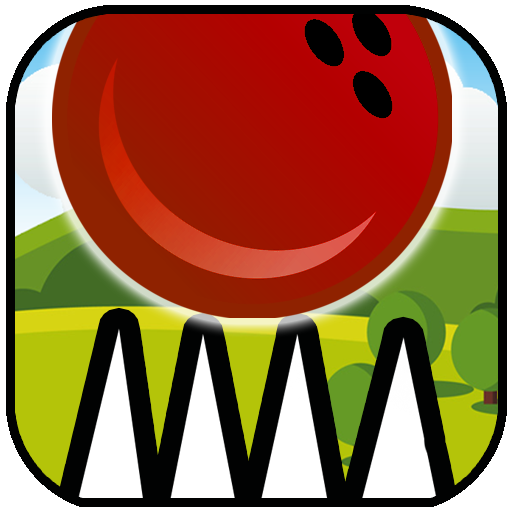 Red Bouncing Bowling Ball Spikes - Application sur Amazon Appstore