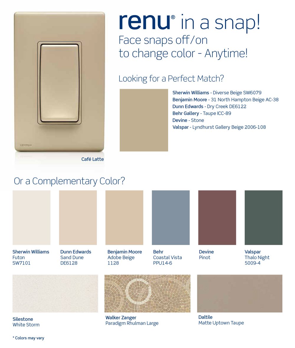 Leviton Receptacle Colors