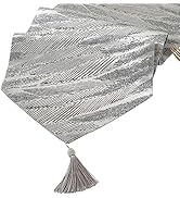 Amazon.com: HomeyHo Jacquard Table Runner for Living Room Kitchen ...