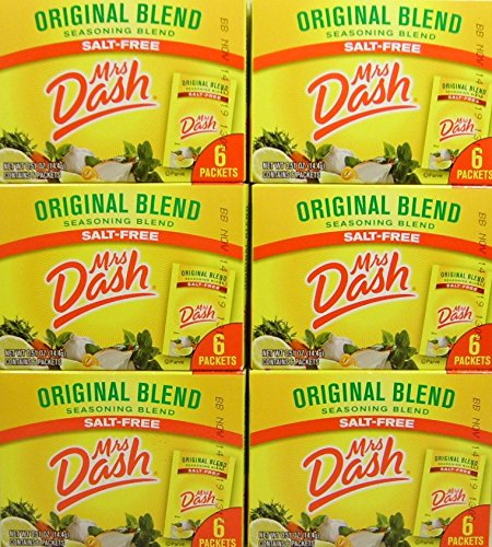 Amazon.com : Mrs Dash Original Blend Seasoning Blend All Natural Salt ...