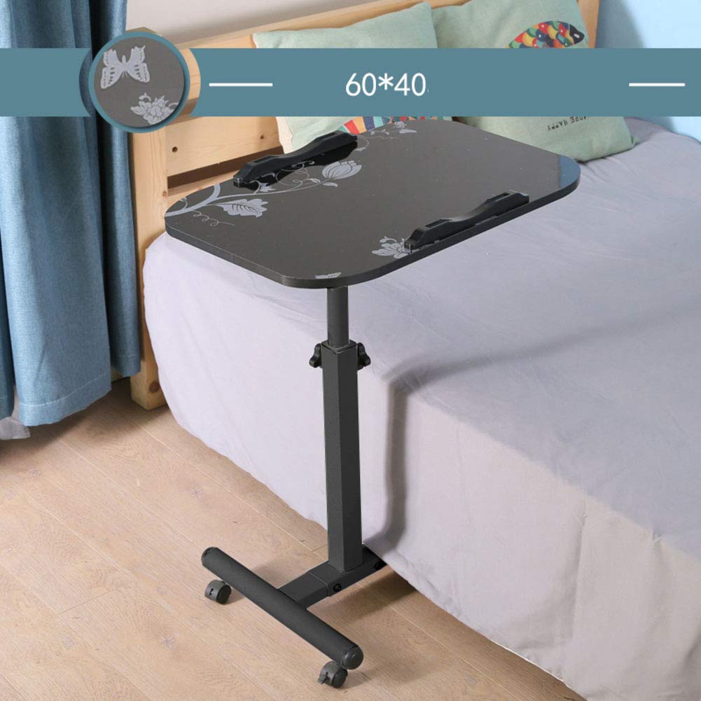 Buy LUXDAMAI Laptop Cart Table,height Adjustable Mobile Stand Desk ...