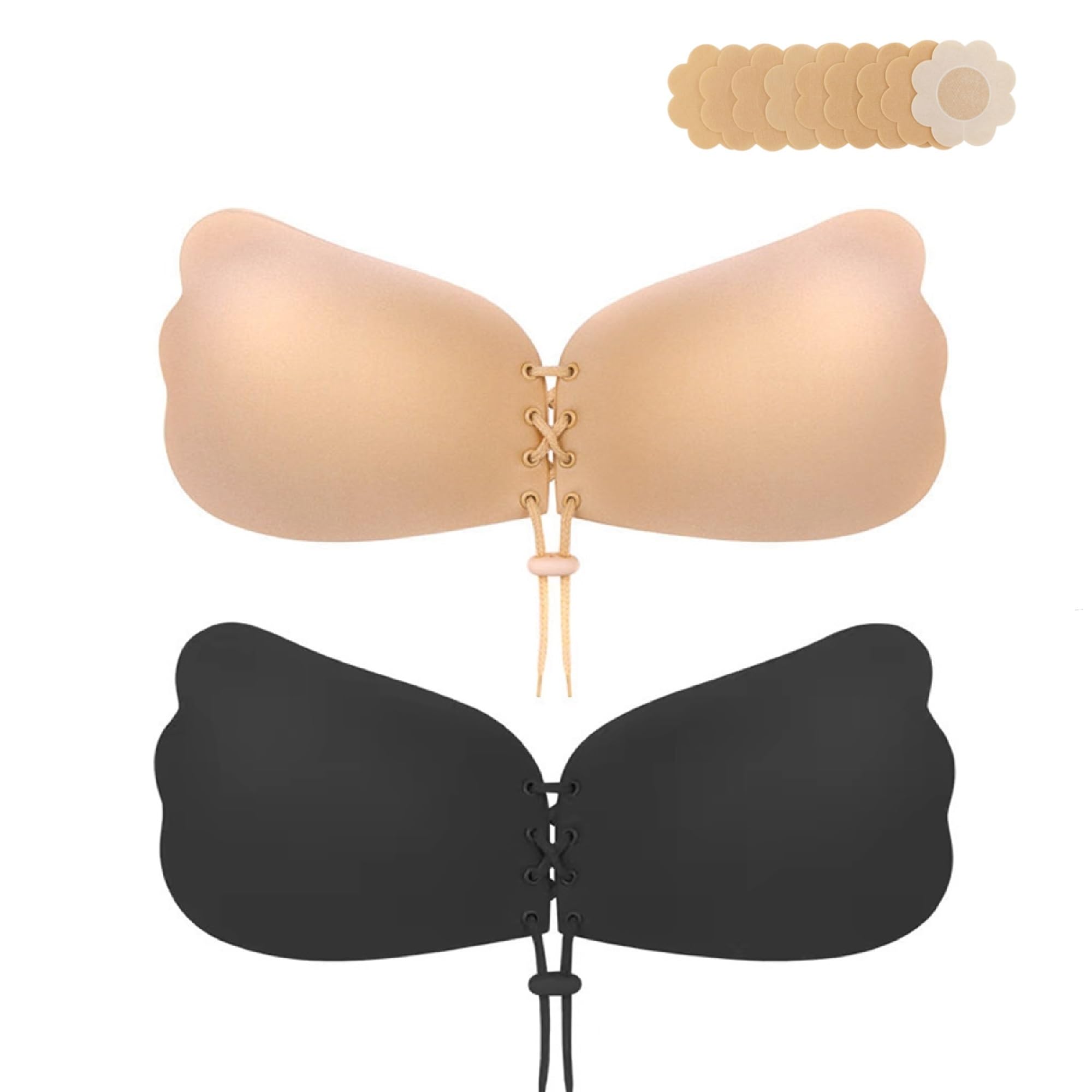 Snapklik.com : 2024 Newest Super Sticky Strapless Bra Adhesive Push Up ...