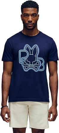 Amazon.com: Psycho Bunny Camiseta Carlo Graphic : Ropa, Zapatos y Joyería