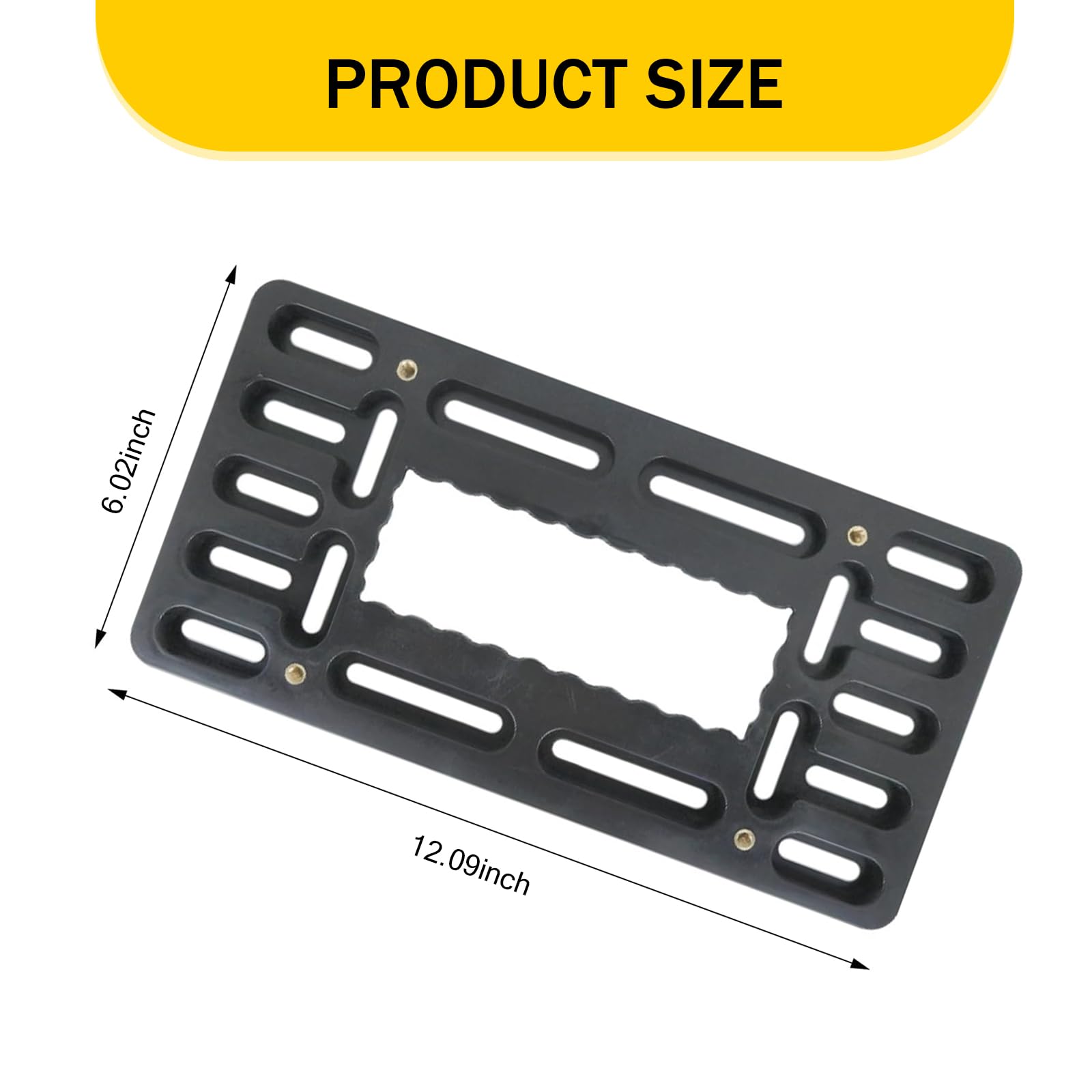 Snapklik.com : Front License Plate Bracket Holder License Plate Frame ...