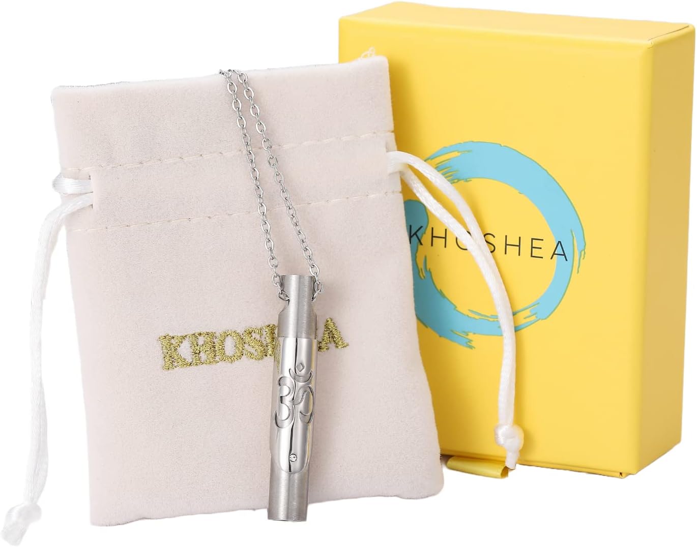 Amazon.com: Premium Breathing Necklace, Anxiety Necklace for Meditation ...