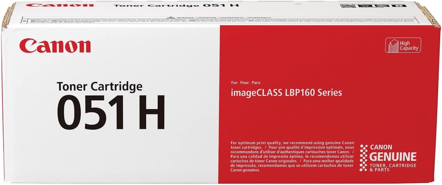 Canon CRG 051 HY Toner Cartridge, Black, High Capacity : Amazon.ca: Office Products