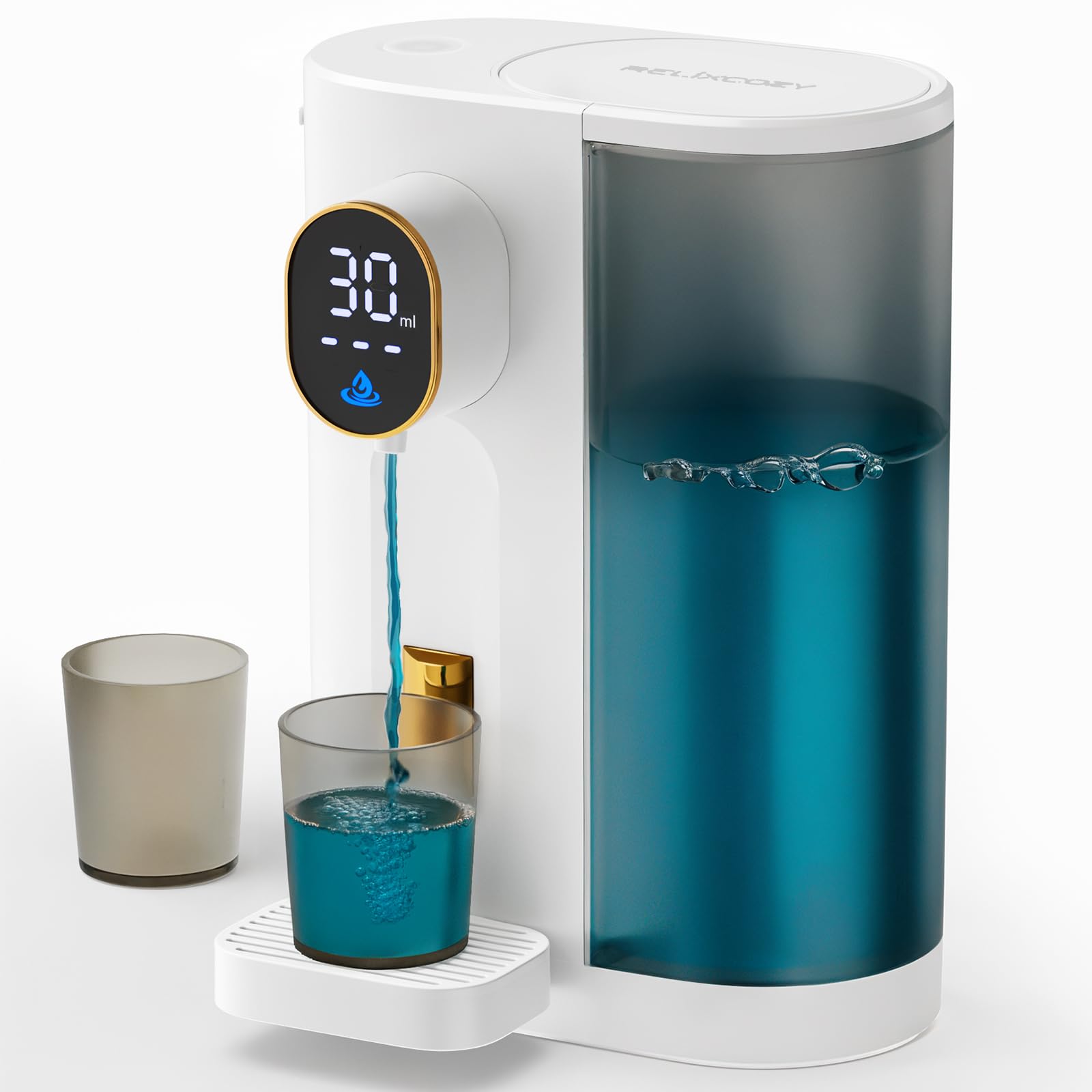 Amazon.com: Relixcozy Automatic Mouthwash Dispenser for Bathroom,20.3 ...