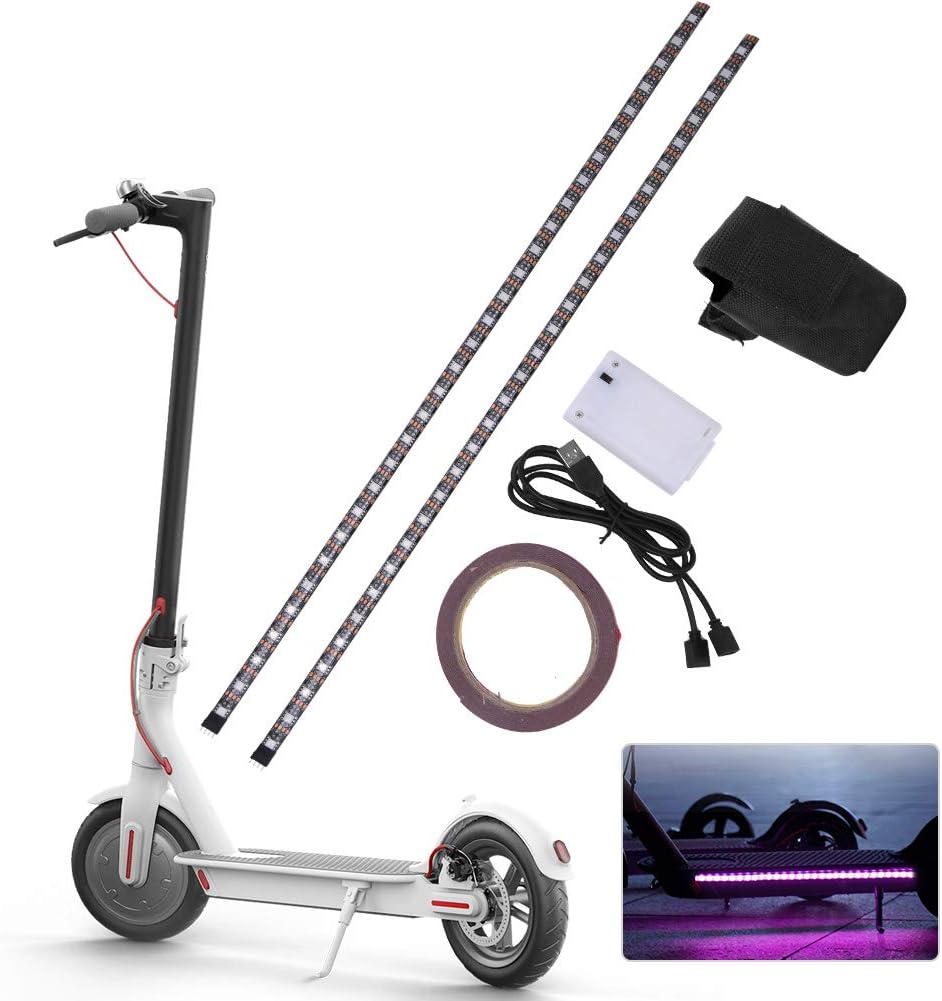 Electric Scooter LED Strip Light, Chassis LED Lamp Band for M365 ...