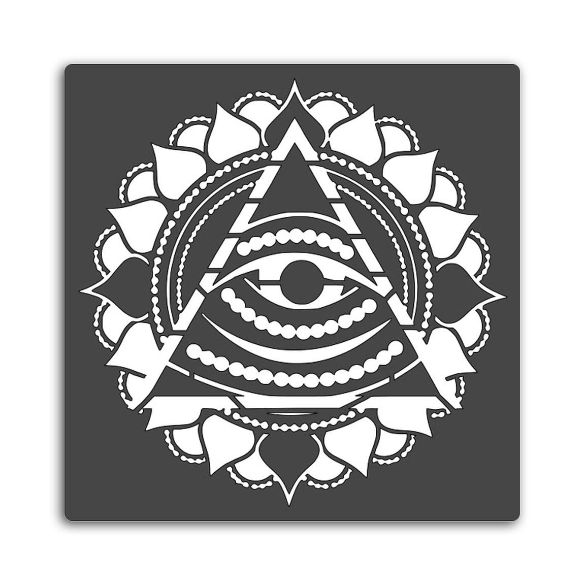 All Seeing Eye Stencil