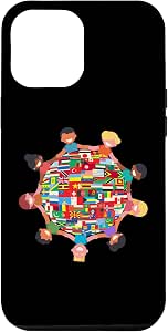 Amazon.com: iPhone 13 Pro Max Diversity World Flags Countries of the ...