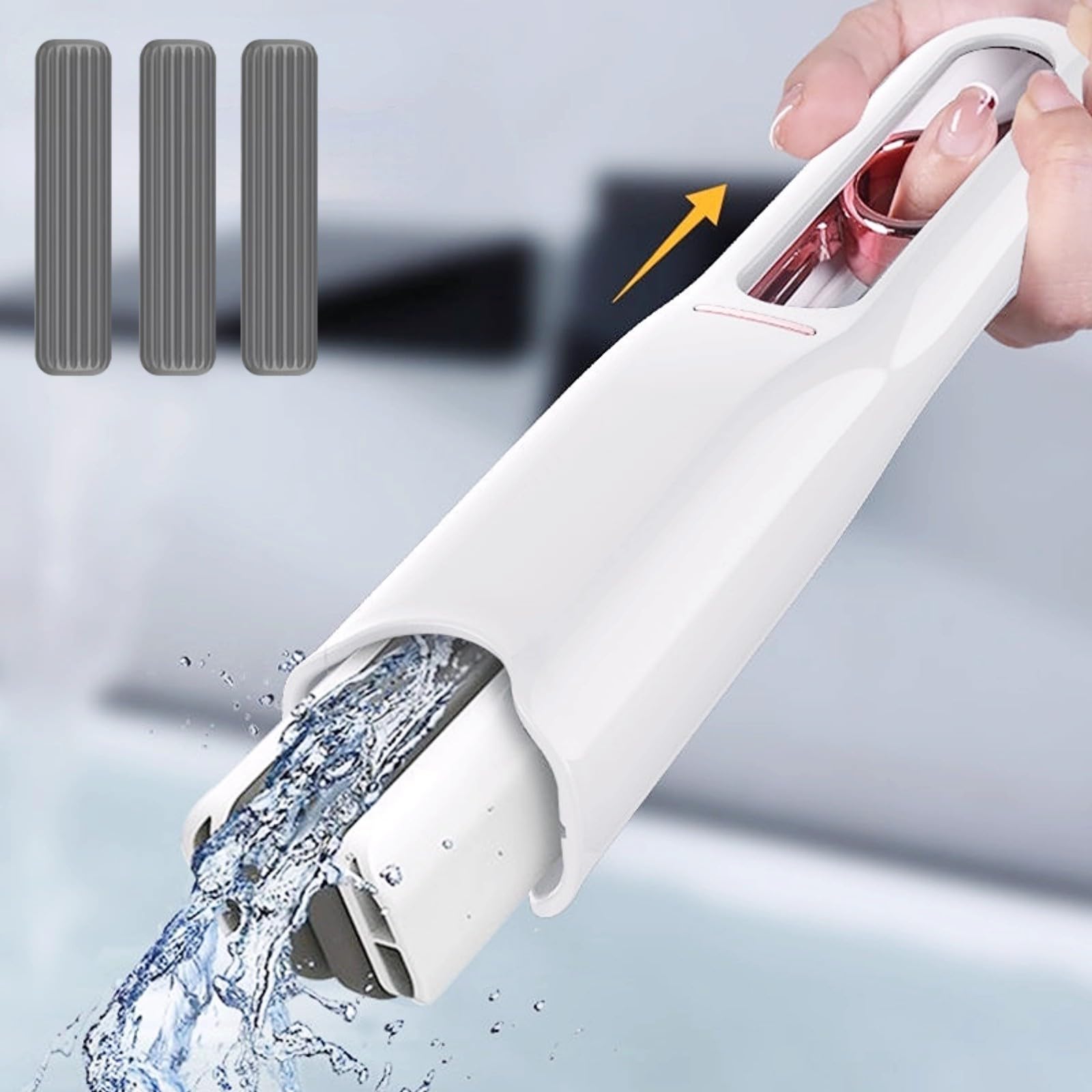 Amazon.com: KINTEGOOD 3 Sponge and 1 Handle Portable Mini Mop for Small ...