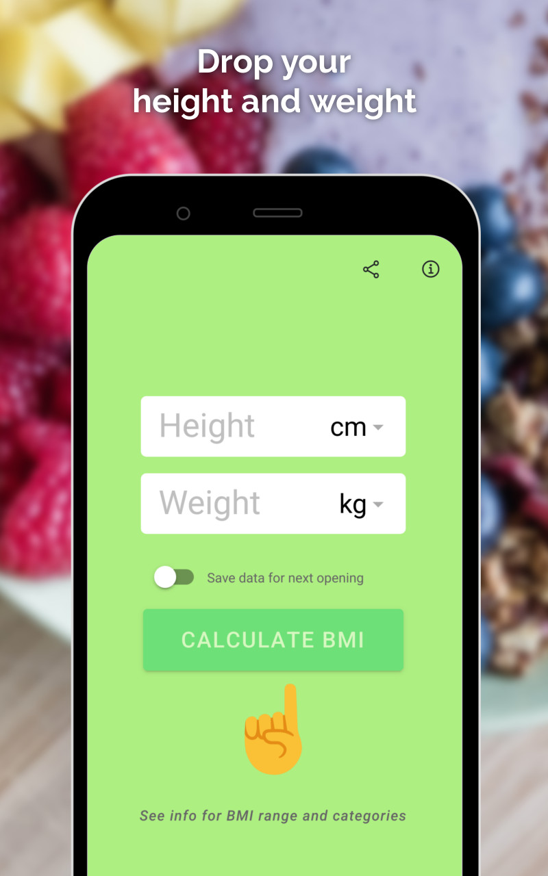 Fitness BMI - Body Mass Index calculator - App on Amazon Appstore