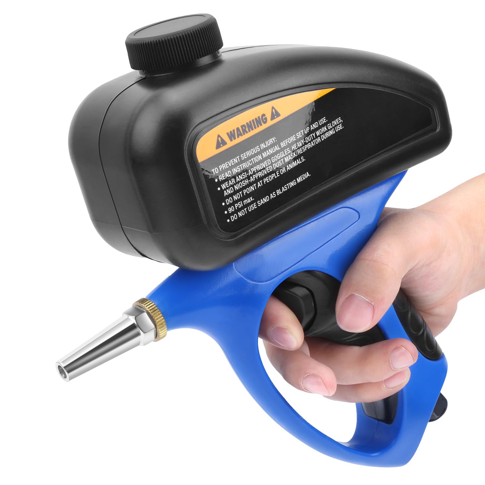 Air Sand Blaster, Hand Held Sand Blasting Spray Gun mini Pneumatic ...