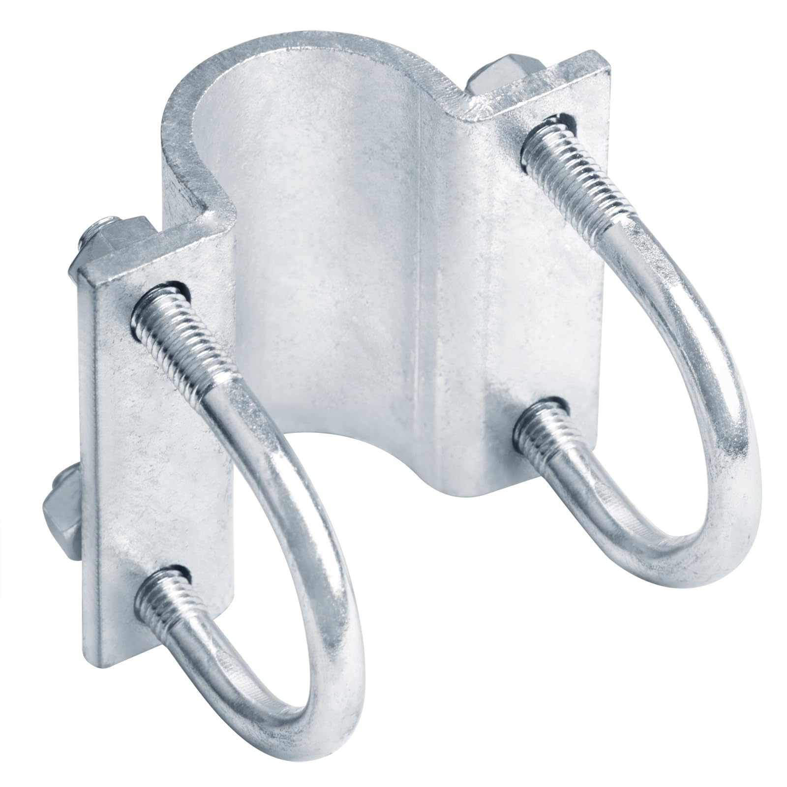 Snapklik.com : 2 Pack 1-5/8" X 1-5/8" U Bolt Cross Clamps, Cross Grid ...