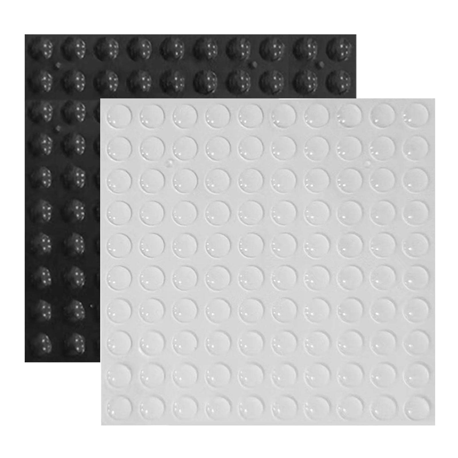 200PCS Rubber Feet, Adhesive Buffer Pads Dome Hemispherical Floor Mats ...
