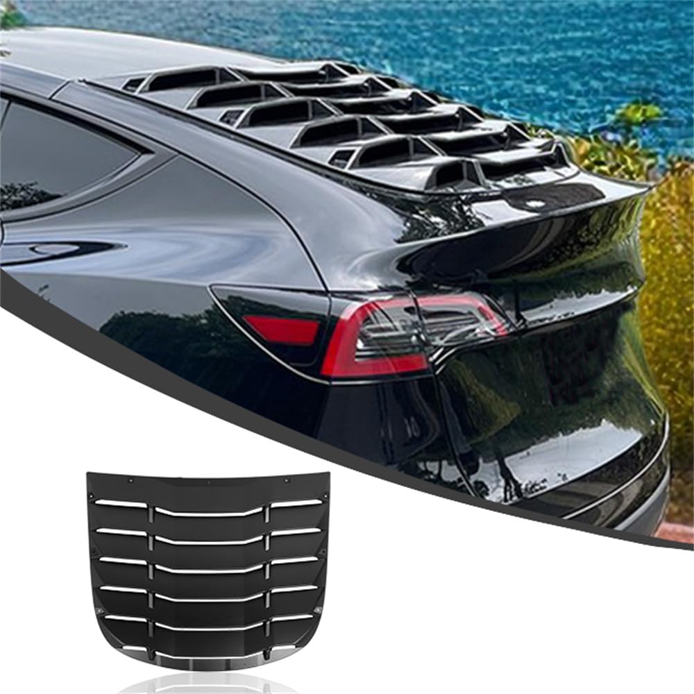 KETAI Rear Window Louvers Compatiable with 2021-2023 Tesla Model Y ...