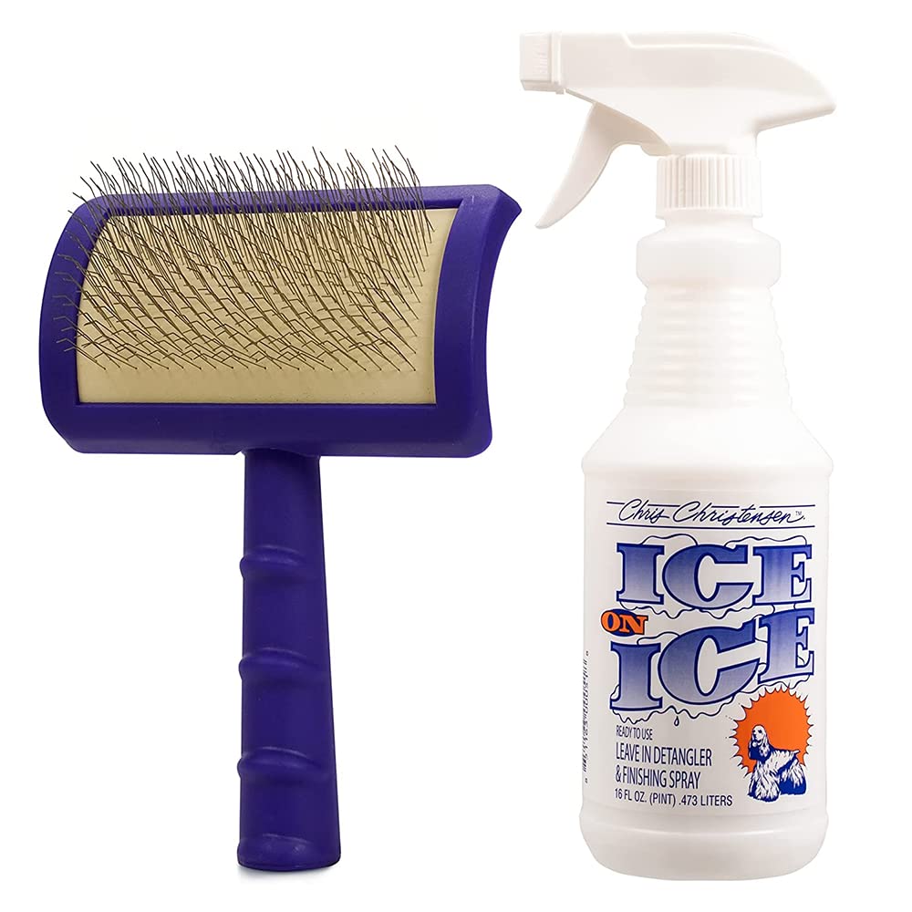 Amazon.com: Chris Christensen Universal Slicker Brush and Ice on Ice ...